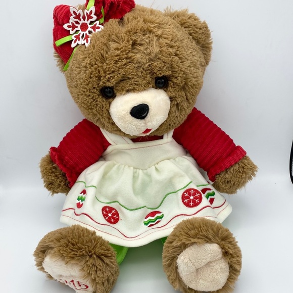 Dan Dee | Toys | Dan Dee Snowflake Teddy Bear 25 Dress Girl | Poshmark
